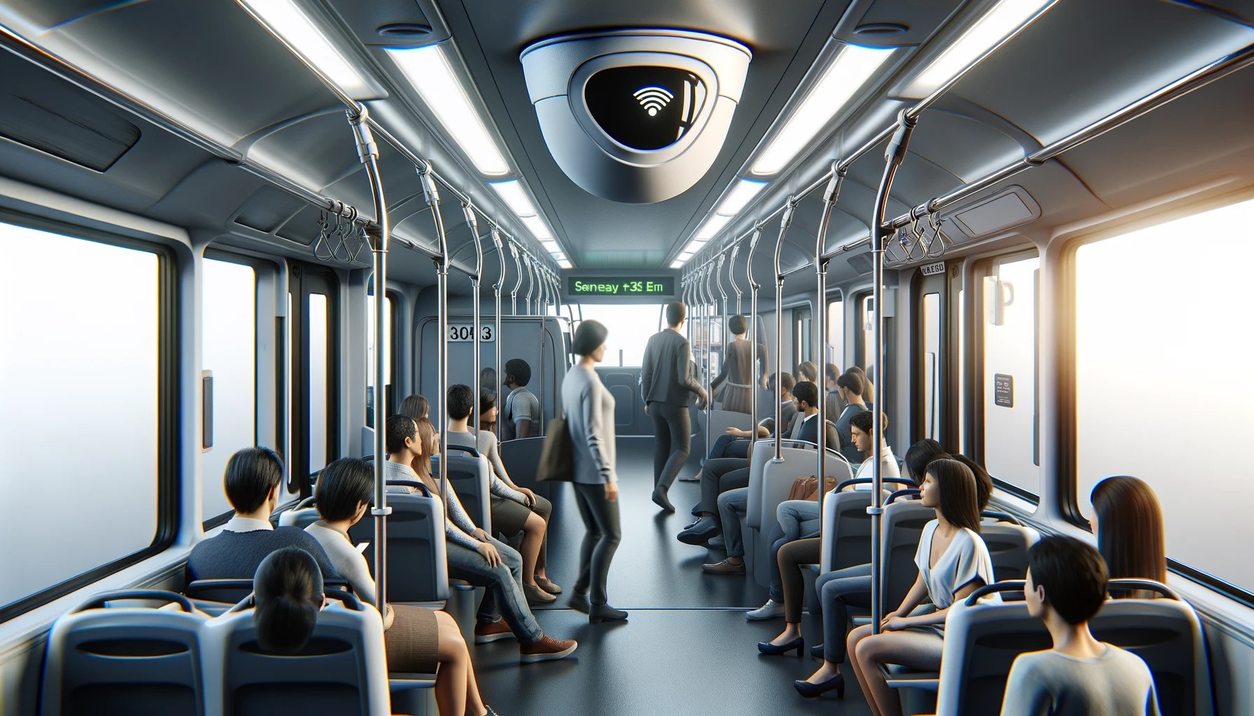 People Counters in Transportation - people countings